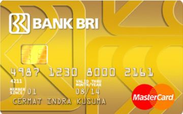 Kartu Kredit BRI MasterCard Gold - Cermati